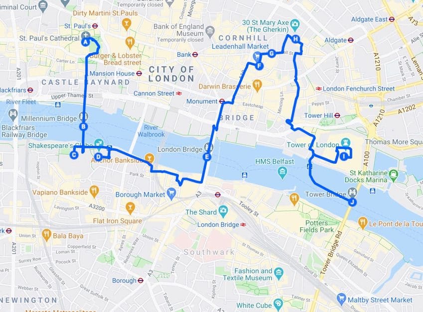 Self-Guided Walking Tour London - Maps Included - Followsoots.com