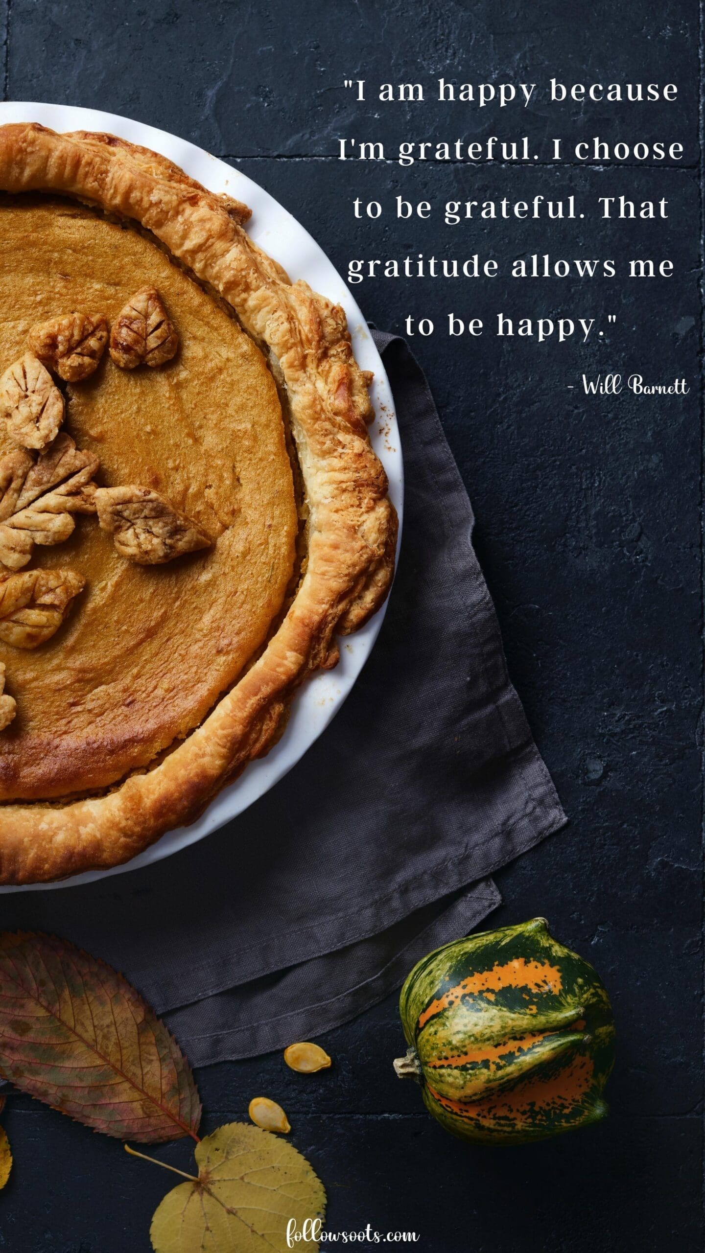 Sharing an Attitude of Gratitude - Thanksgiving Quotes - Followsoots.com